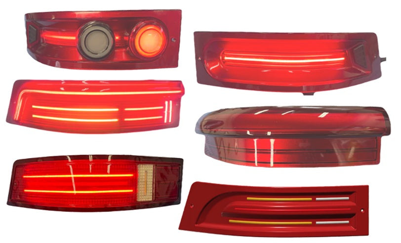 Porsche 911 69-89 LED Tail Lights – Flat6 illumination