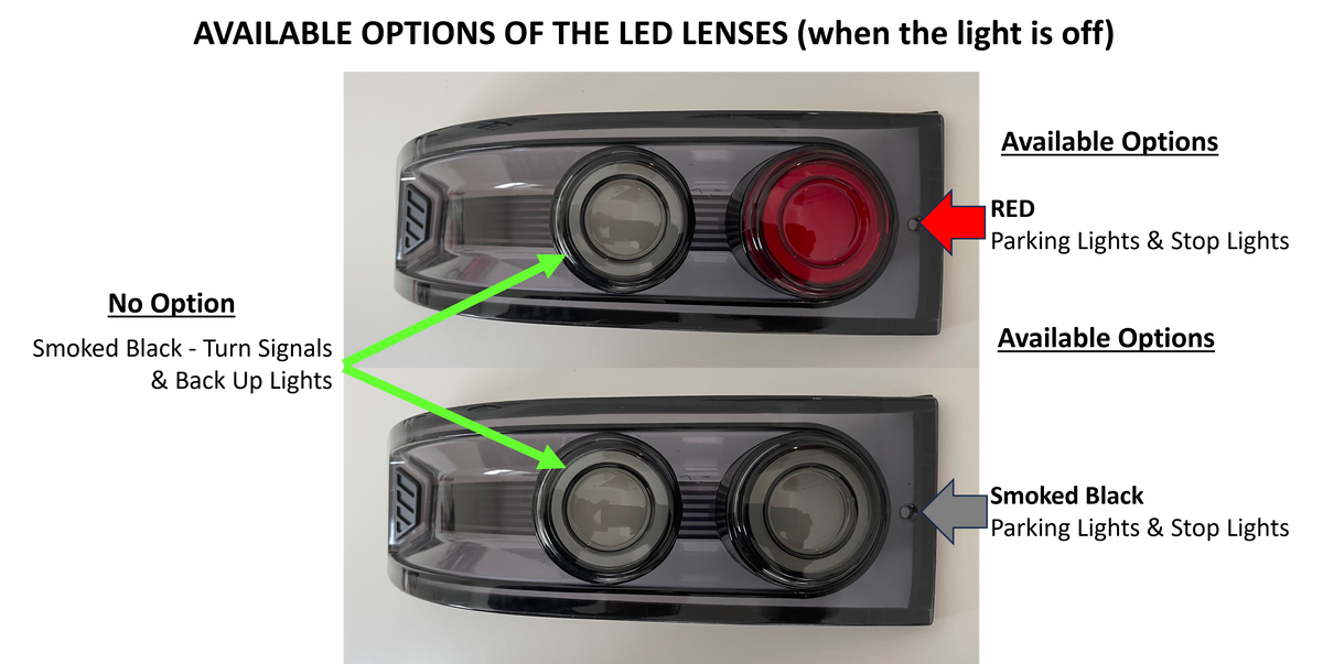 911 69-89 LED Tail Light Special Edition – Flat6 illumination